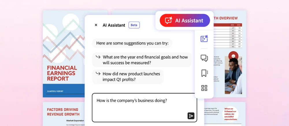 Adobe Brings AI Assistant in Reader and Acrobat, 30 Years After ...