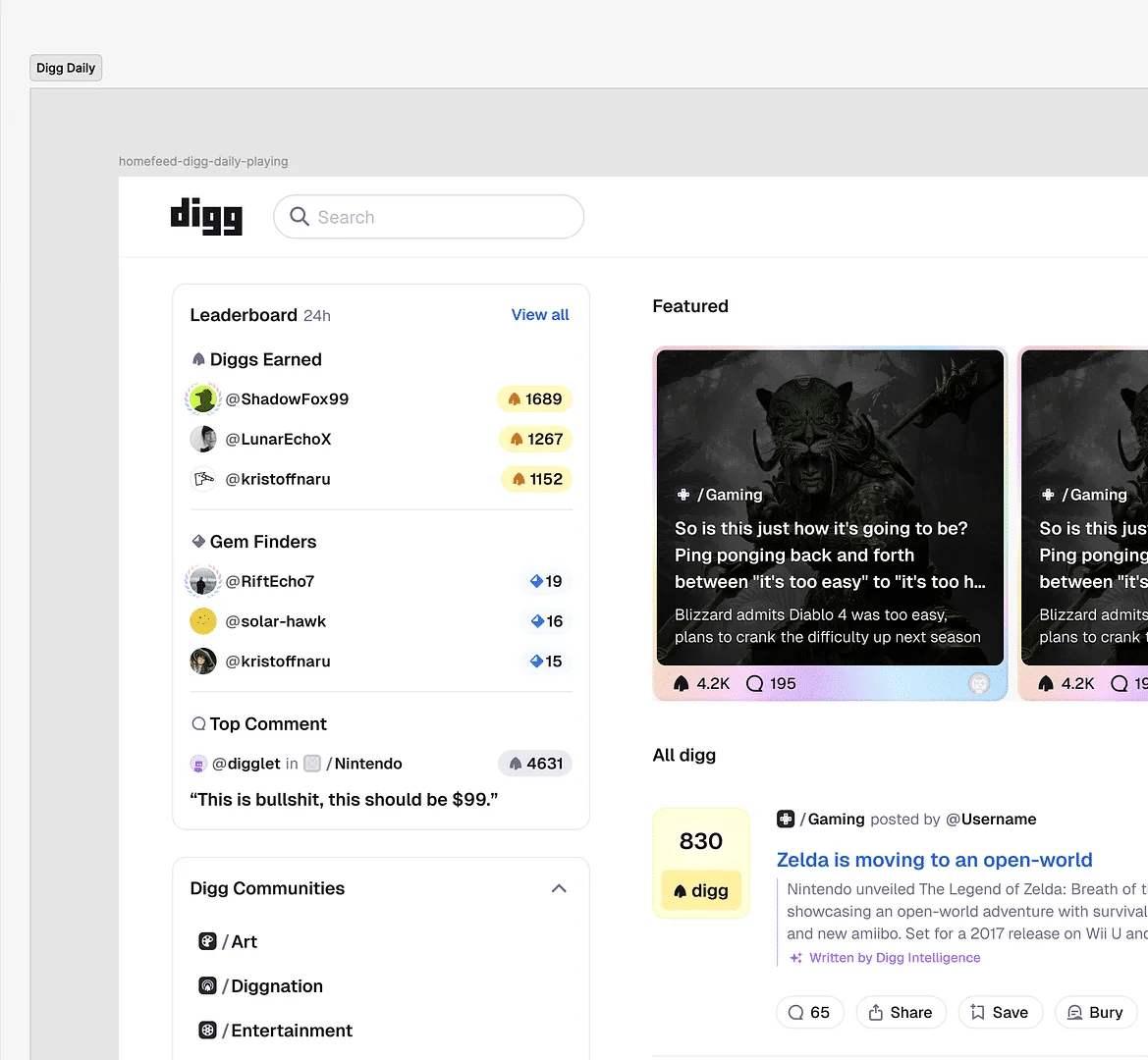 Reddit’s Old Rival Digg Reveals First Look, AI Integration Plan to ...
